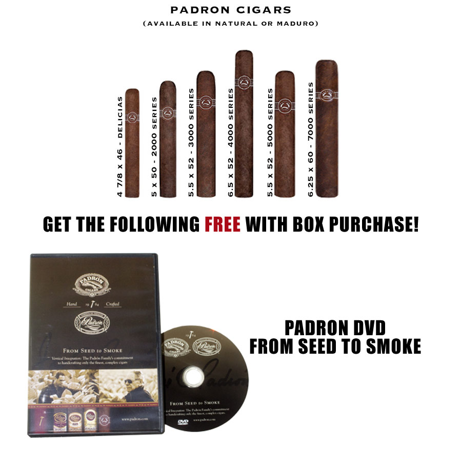 Padron Cigars - Buy Premium Cigars Online From 2 Guys Cigars